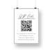 Wedding Invitation QR Code Template, Digital Printable Editable Wedding ...