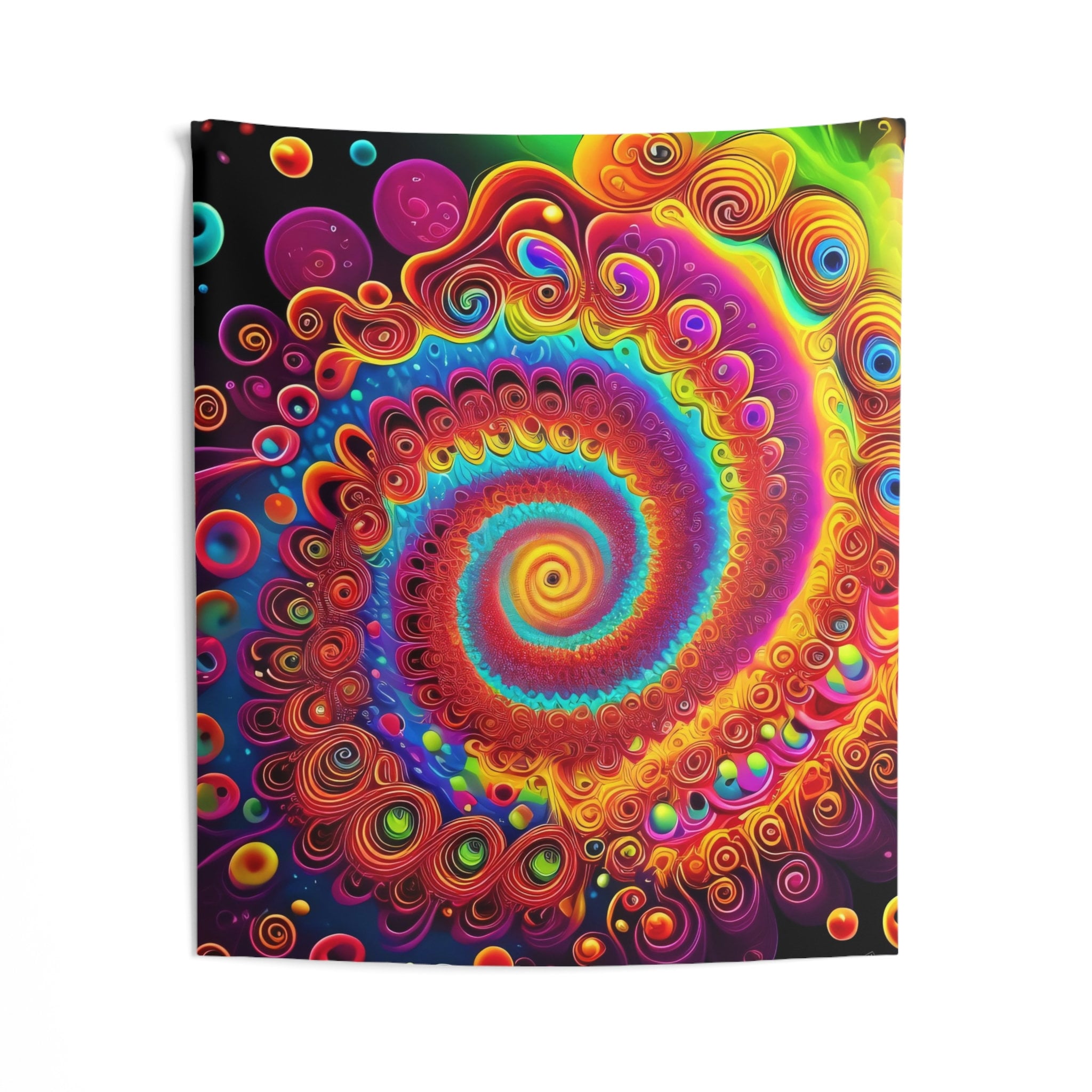 Colour Vortex Wall Tapestry - Etsy