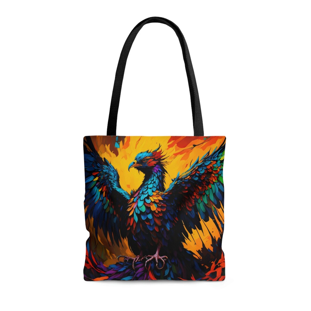 Radiant Phoenix Tote Bag - Etsy
