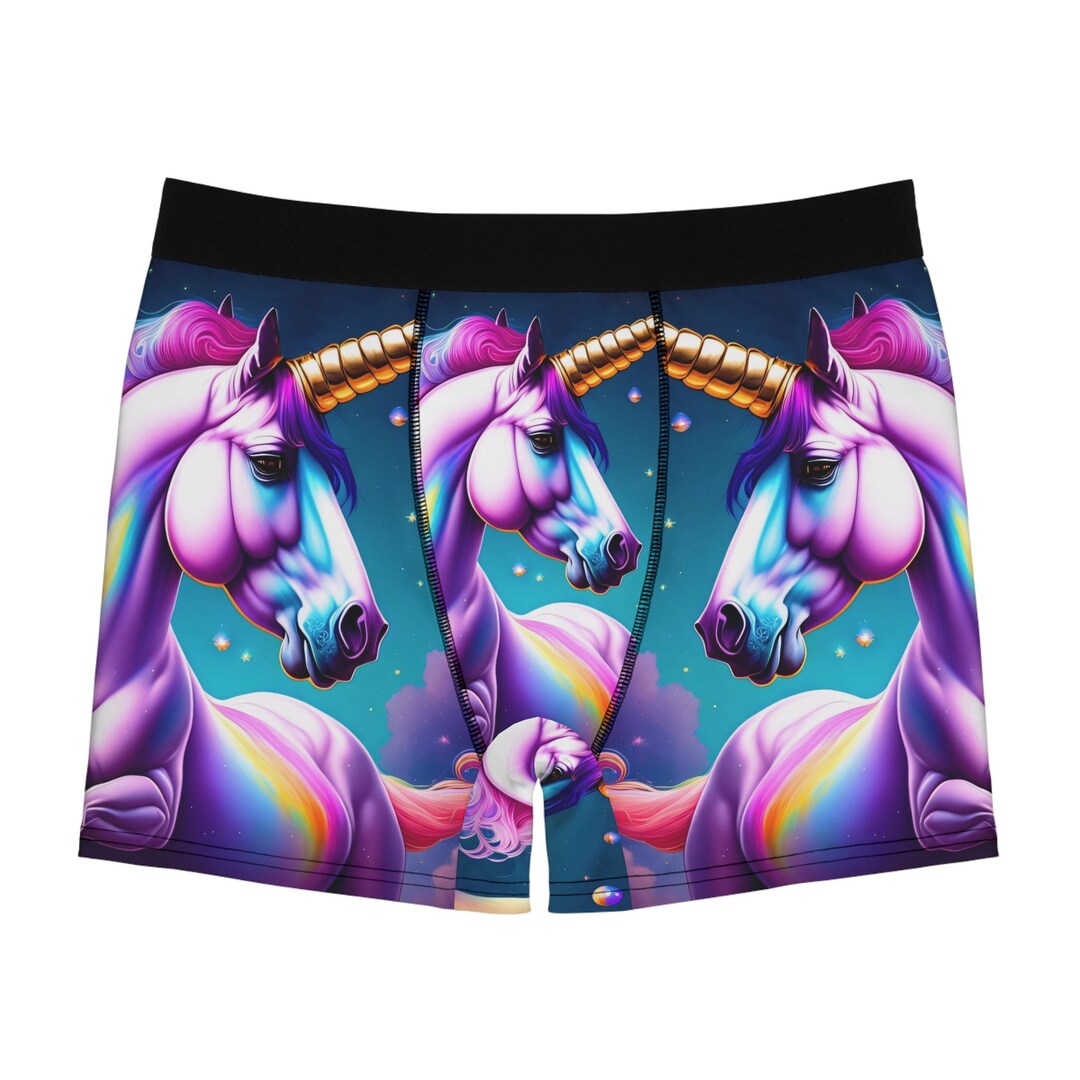 Unicorn Boxer Briefs - Etsy