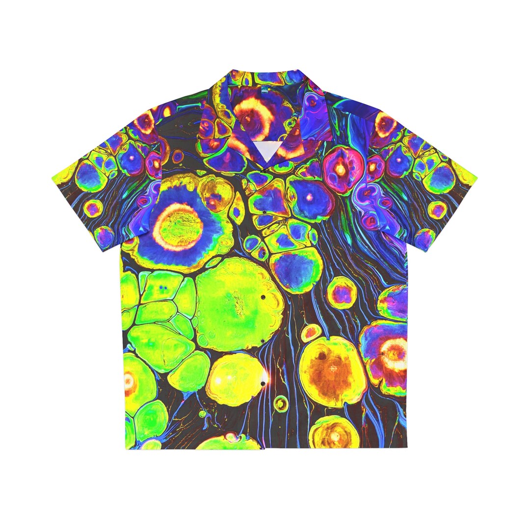 Acrylic Cosmic Men's Hawaiian Shirt - Etsy