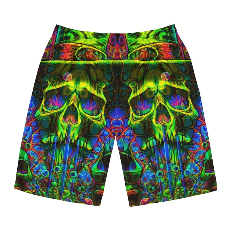 Mens Skull Shorts - Etsy