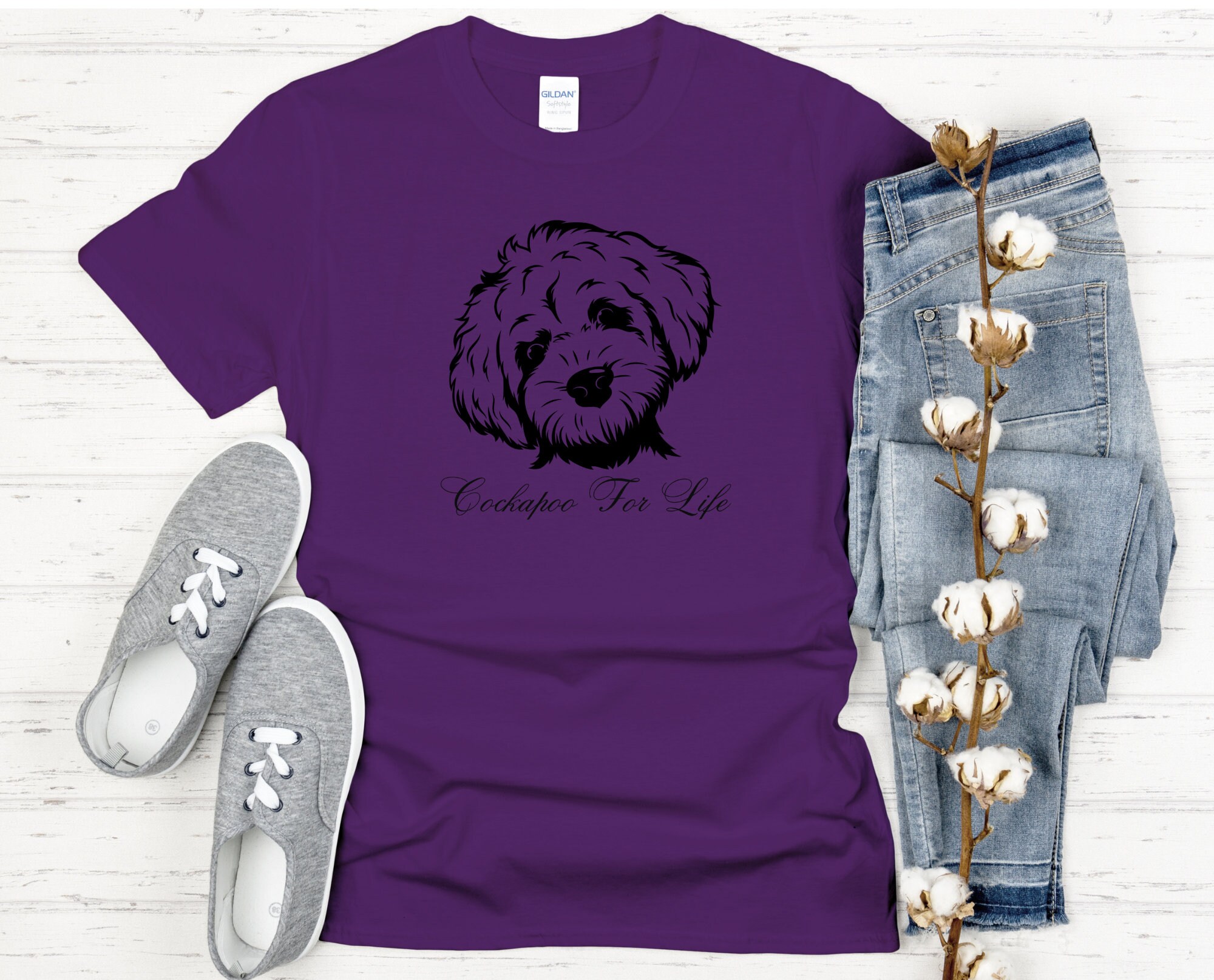 Dog T Shirt Cockapoo Cute Dog Mens T Shirt Womens Tshirt - Etsy UK