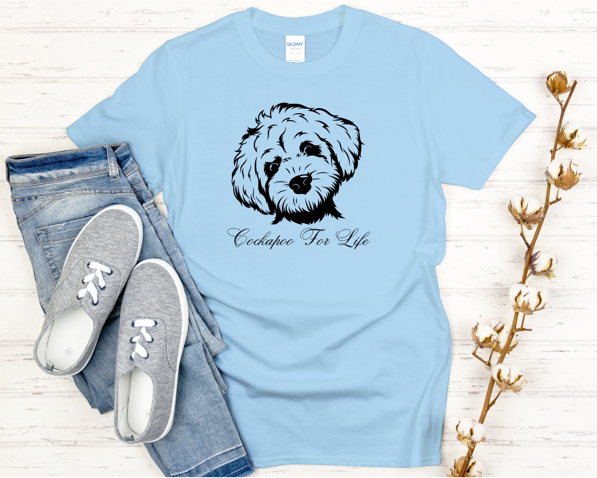 Dog T Shirt Cockapoo Cute Dog Mens T Shirt Womens Tshirt - Etsy UK
