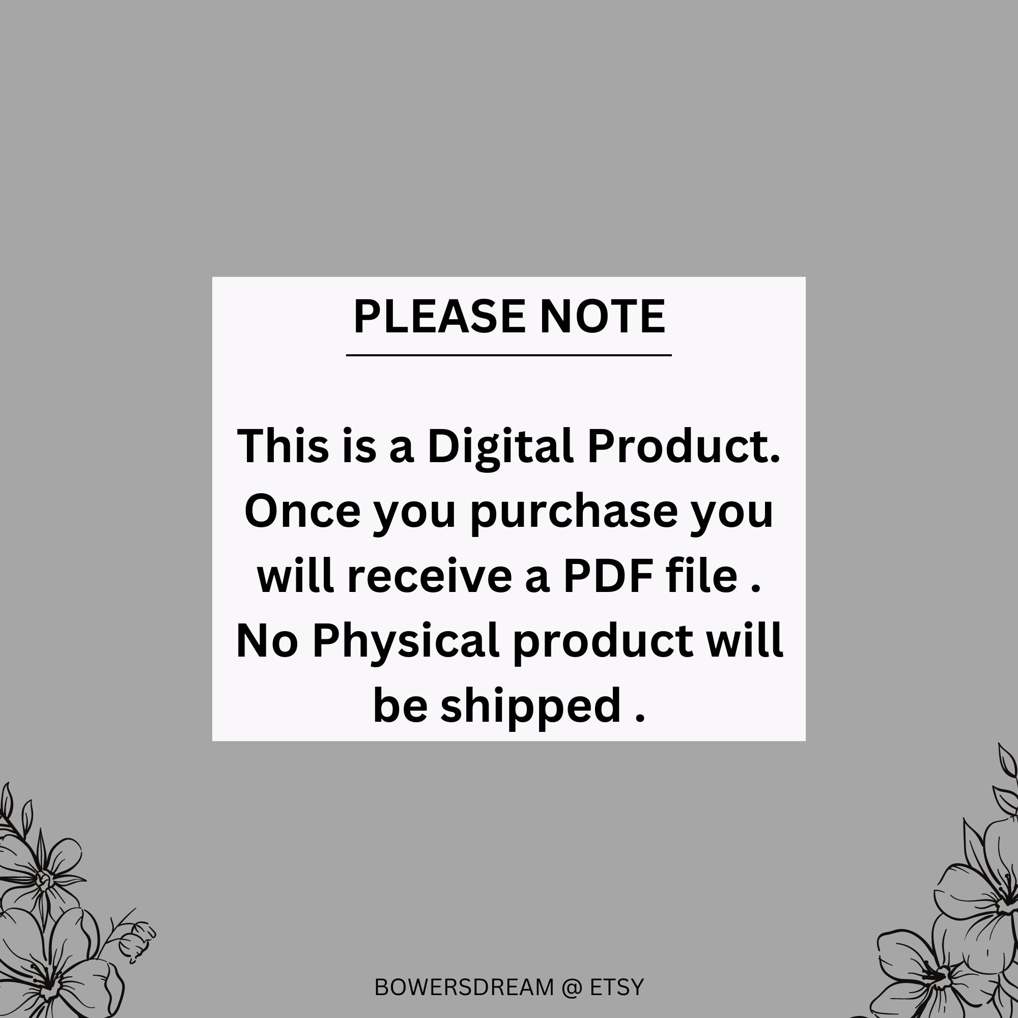 A4 Poster Digital Download Printable Poster PDF Instant - Etsy UK