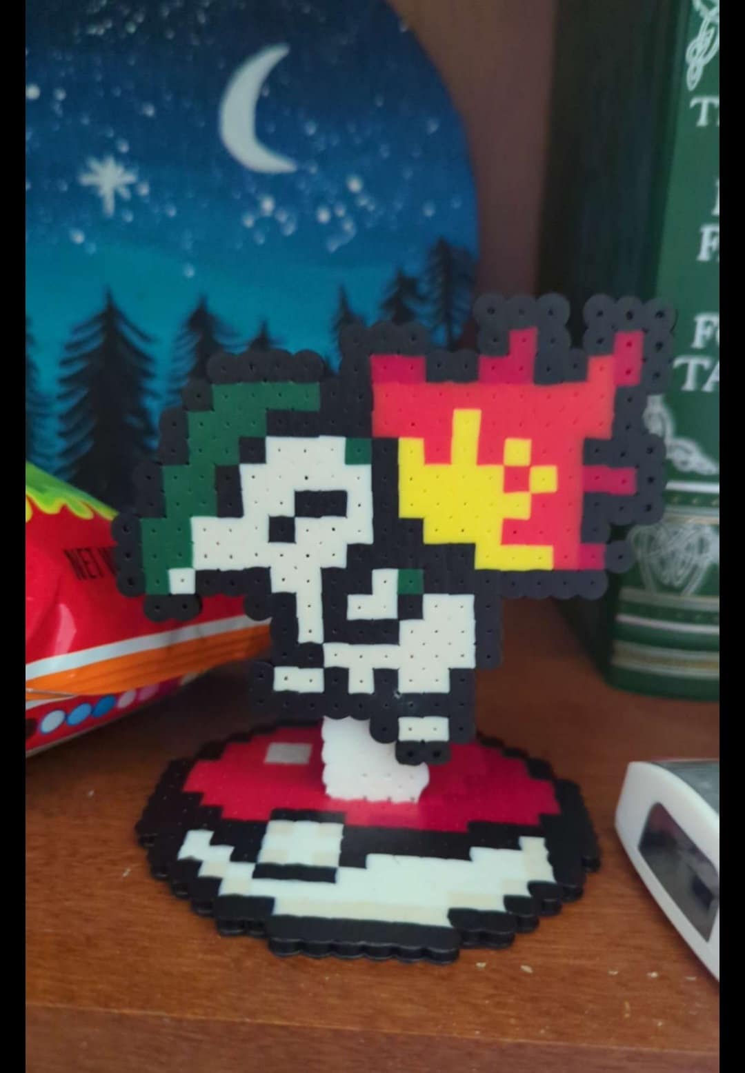 Custom Pokemon Perler Bead Figures Made Custom to Order Resin Coated ...