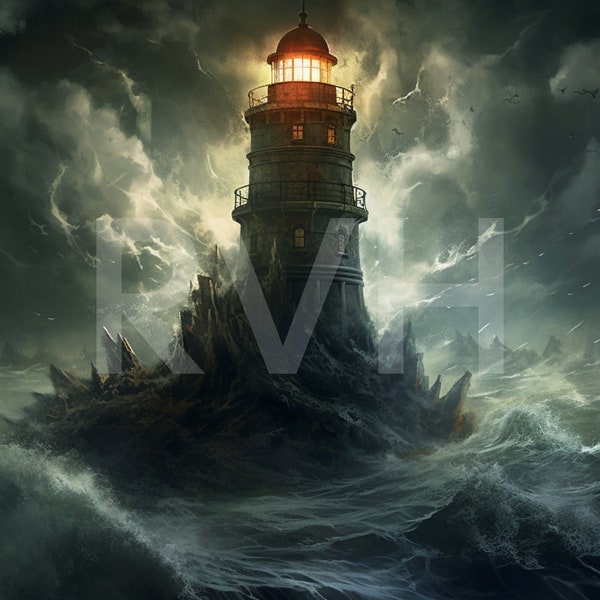 Haunted Lighthouse - Etsy