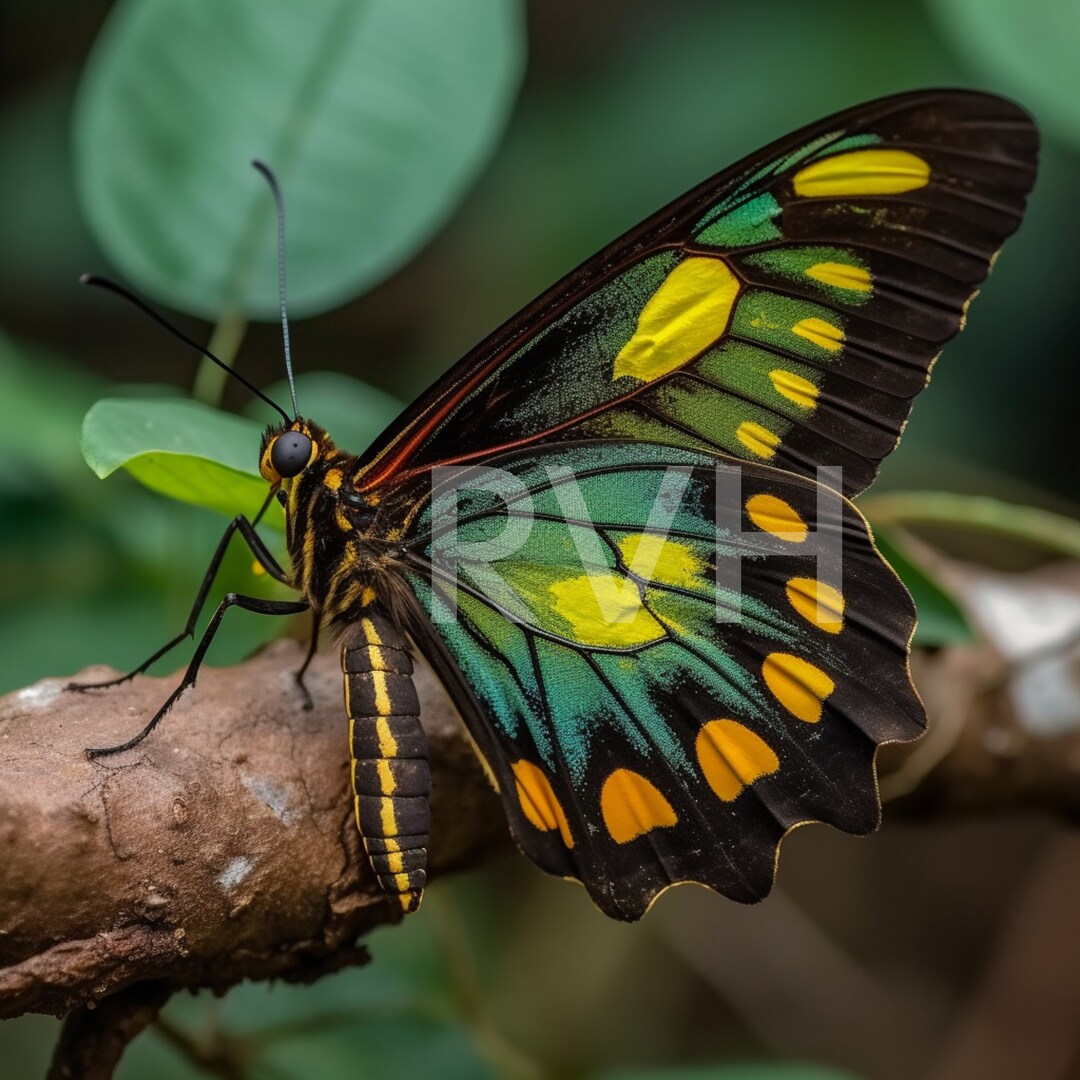 Goliath Birdwing Butterfly in a Set of 3 Digital Downloads. Goliath ...