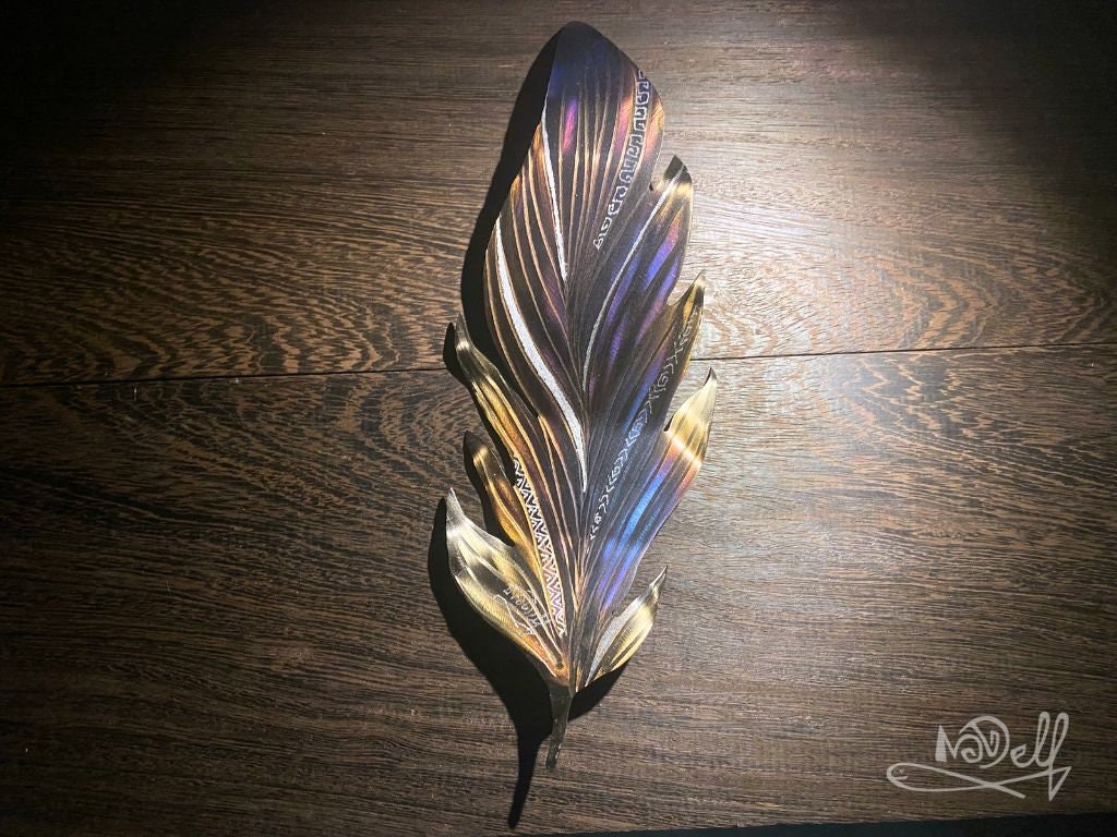 Wall Decoration inspired by Plume - Etsy