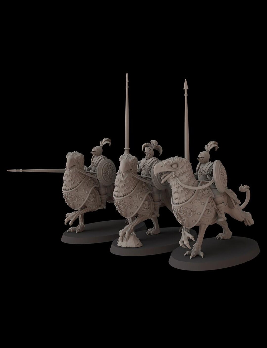 Griffon Knights - Fantasy Cult Miniatures - Etsy