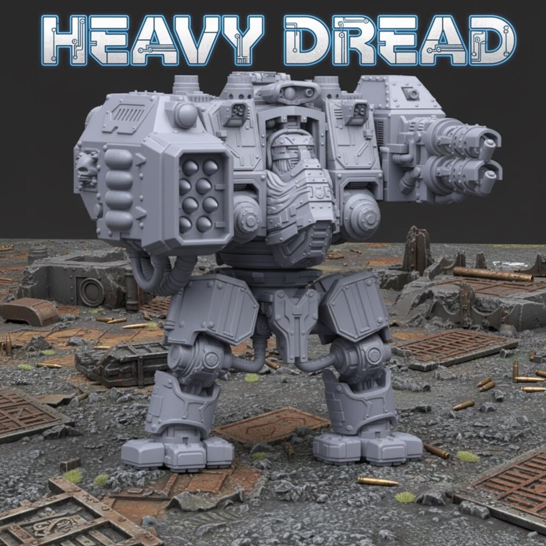 Reinforced Dread – Armored Dreadnought STL – Reinforced Plating / Super ...