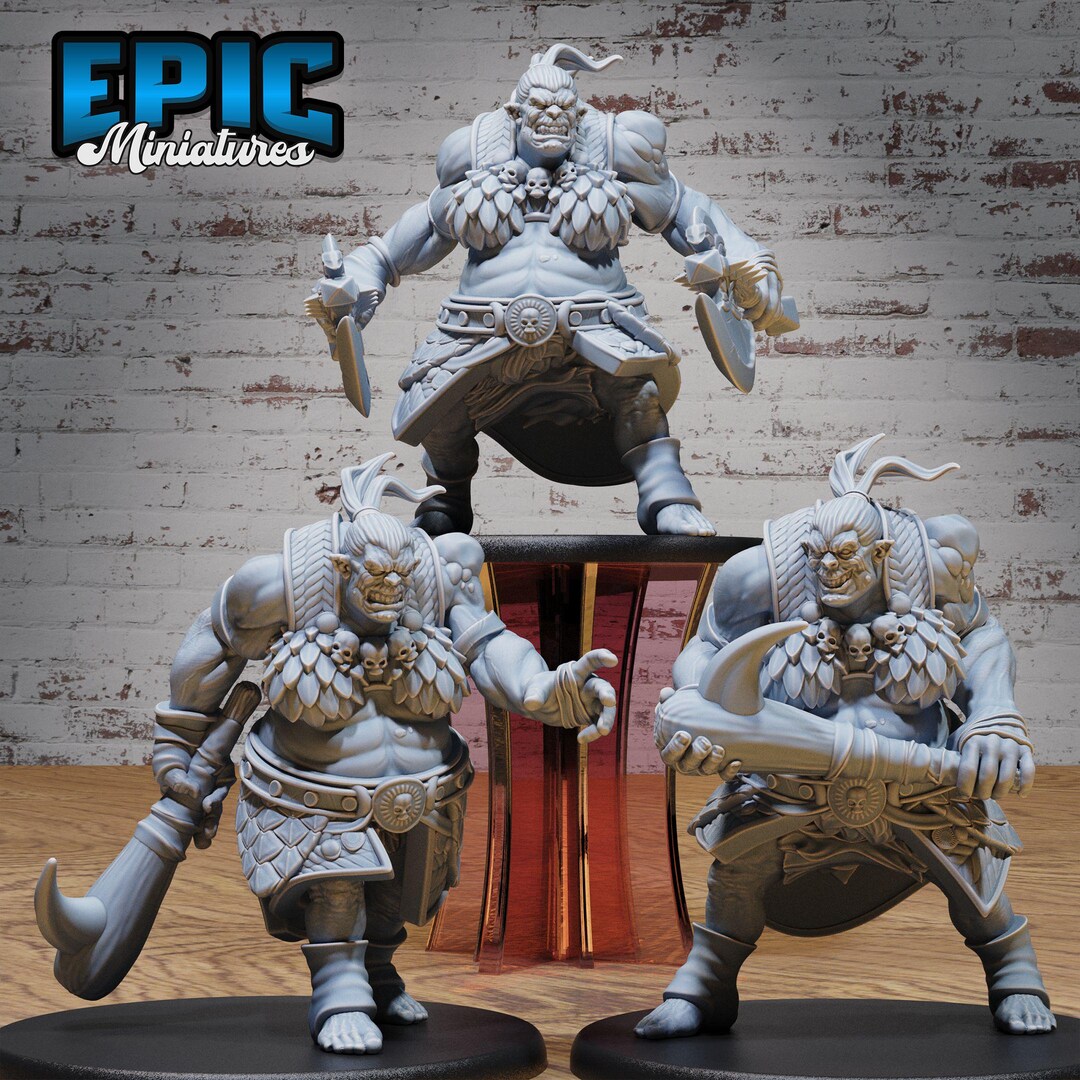 Orog Female Set / Orc Warrior / Cave Beast / Evil Troll Army / Forest ...
