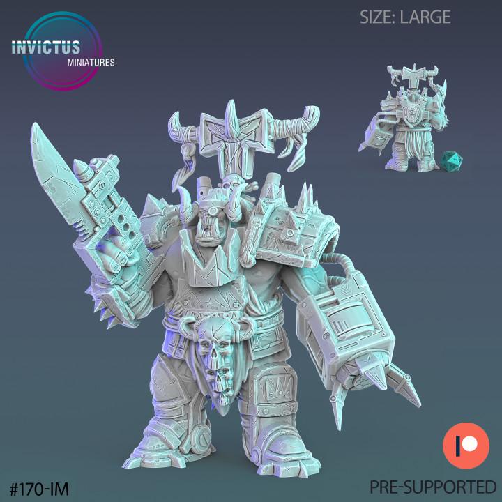 Orc Dreadnought Set / Warship Soldier / Male Space Warrior / Alien Base ...