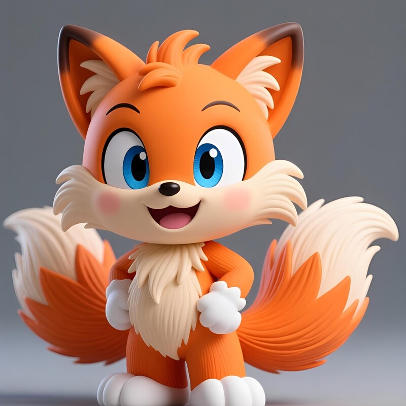 Sonic Tails Fan Art - Etsy