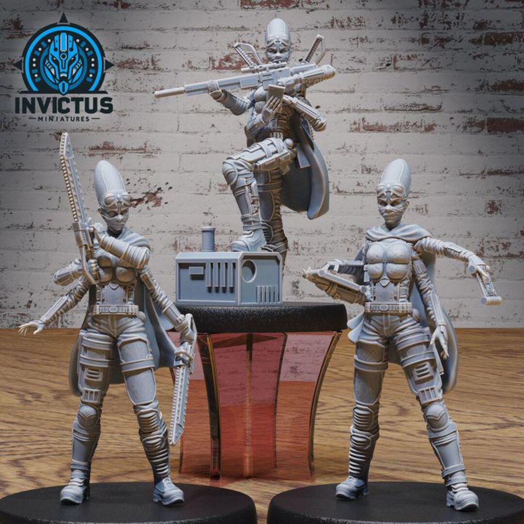 Star Agent Set / Galactic Alien Ship Warrior / Space Assassin Crew ...