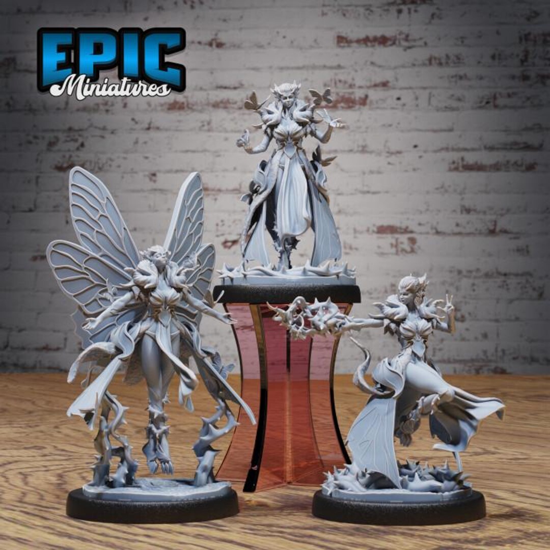 Butterfly Fairy Set Insect Hybrid Female Insectoid Winged Humanoid Moth ...