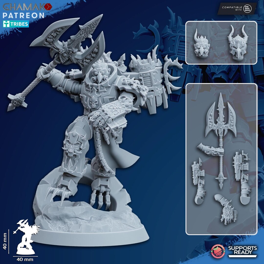 28mm Talon of the Void - Ghamak High Quality Resin Miniature by ...