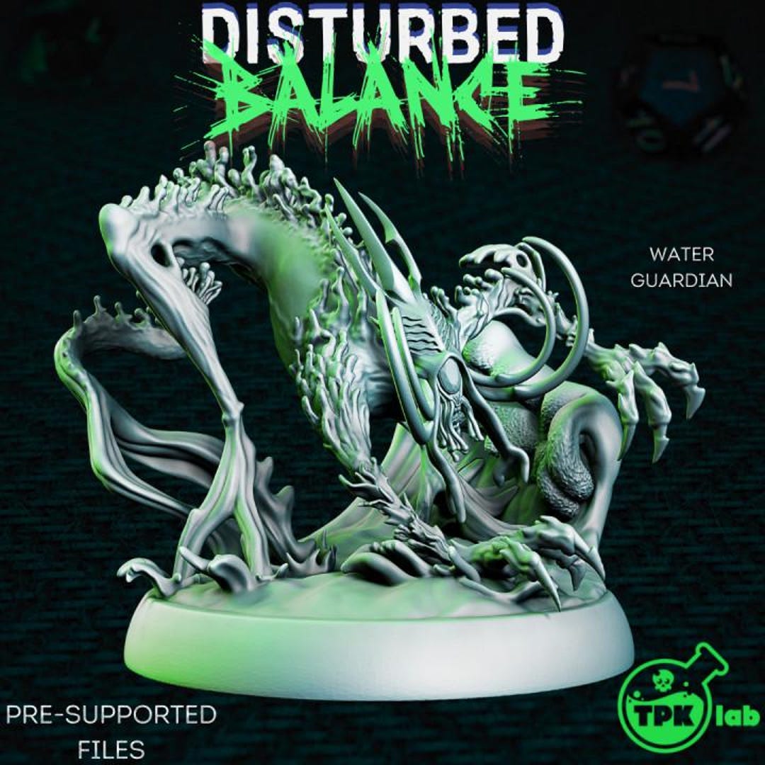 Water Elemental Guardian - Etsy