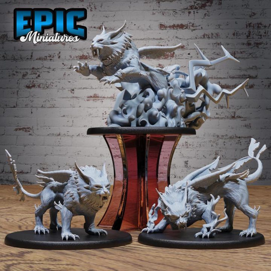 Apex Rain Forest Cat Set / Feline Beast / Mystical Jungle Beast ...