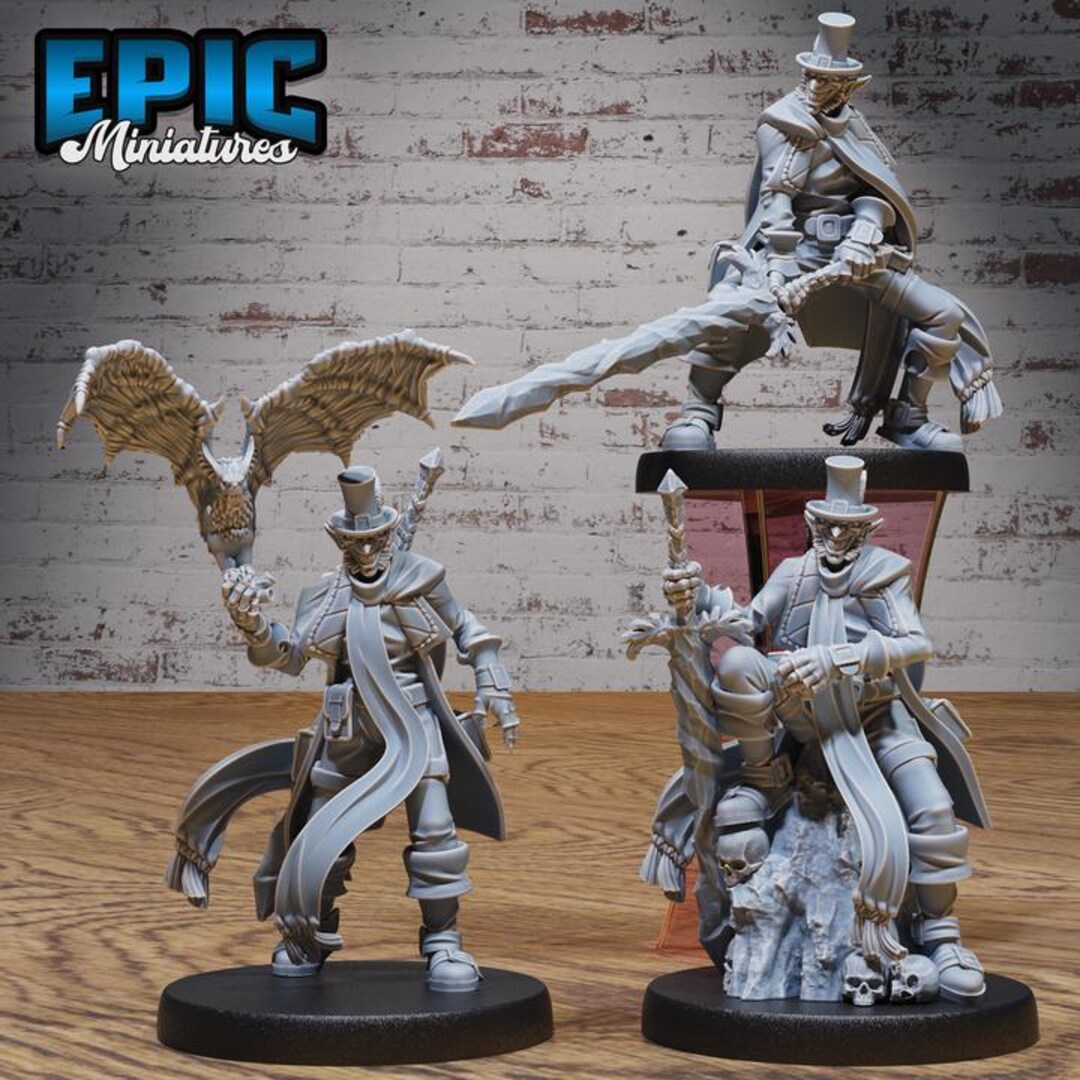 Troll Vampire Lord Set / Undead Evil Ogre / Blood Drinker Creature ...