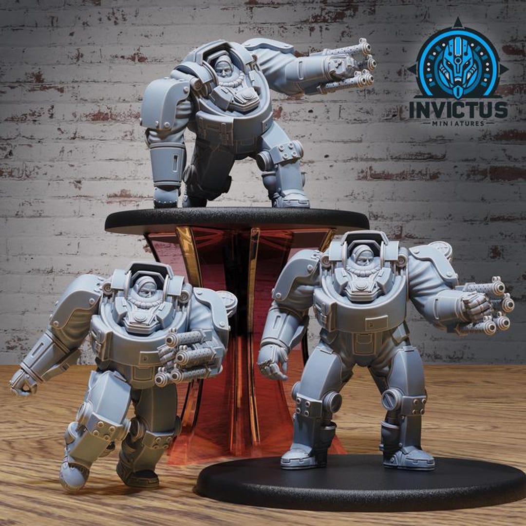 Heavy Exosuit Set / Human Soldier / Giant Exoskelet Officer / War ...