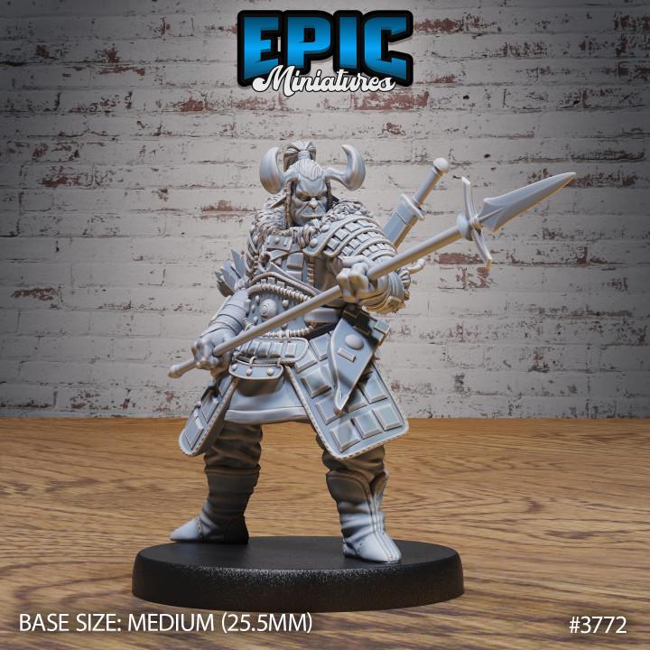 Orc Samurai Set / Green Skin Army / Male Warrior / Archer Lance Blade ...