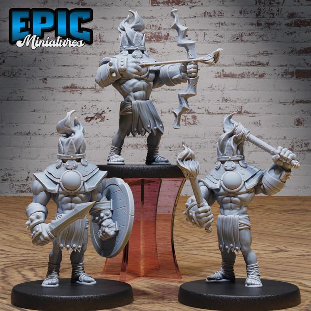 Torch Knight Set Dracula Castle Warrior Vampire Folk Fighter Undead ...