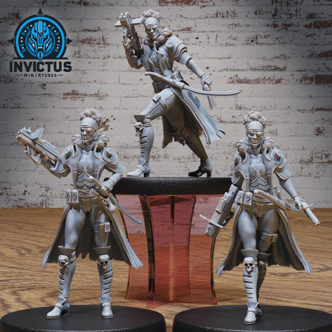 Galactic Treasure Hunter Female Set / Alien Ship Warrior / Space ...