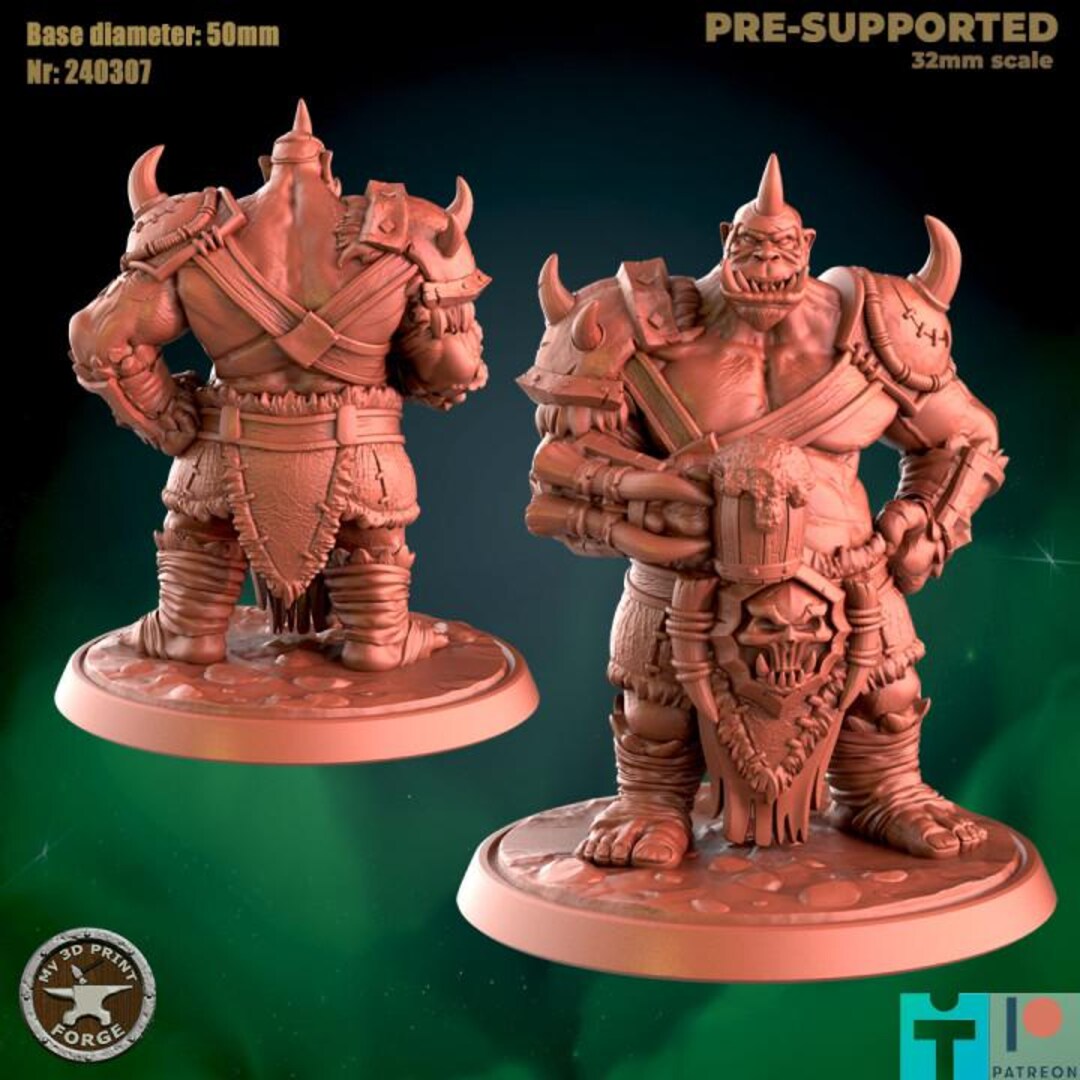 Ogre Mauler 1head - 2 Models to Choose. Wow - Etsy