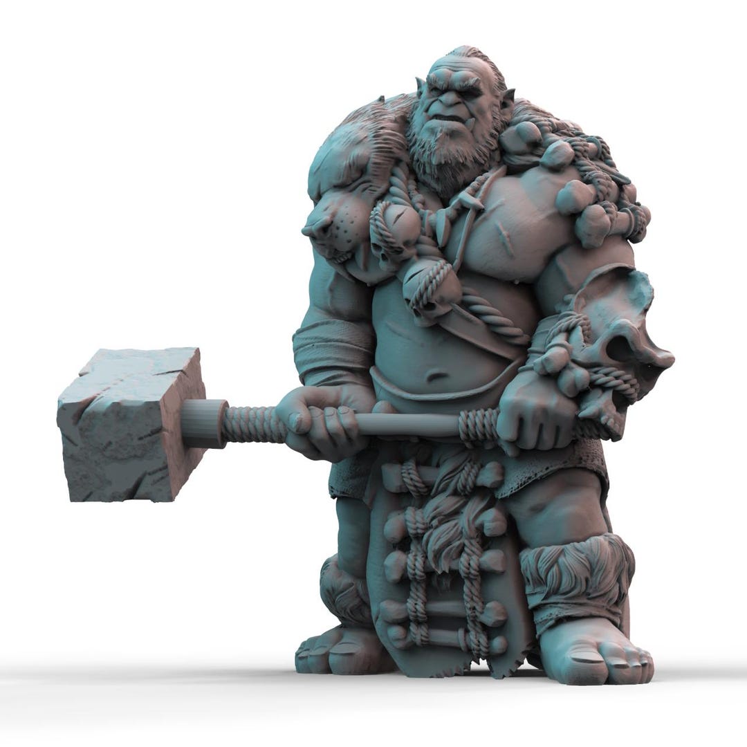 Orc Brute - Blue Giant - Etsy