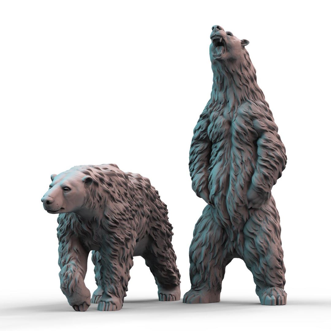 Polar Bears 28mm Blue Giant - Etsy