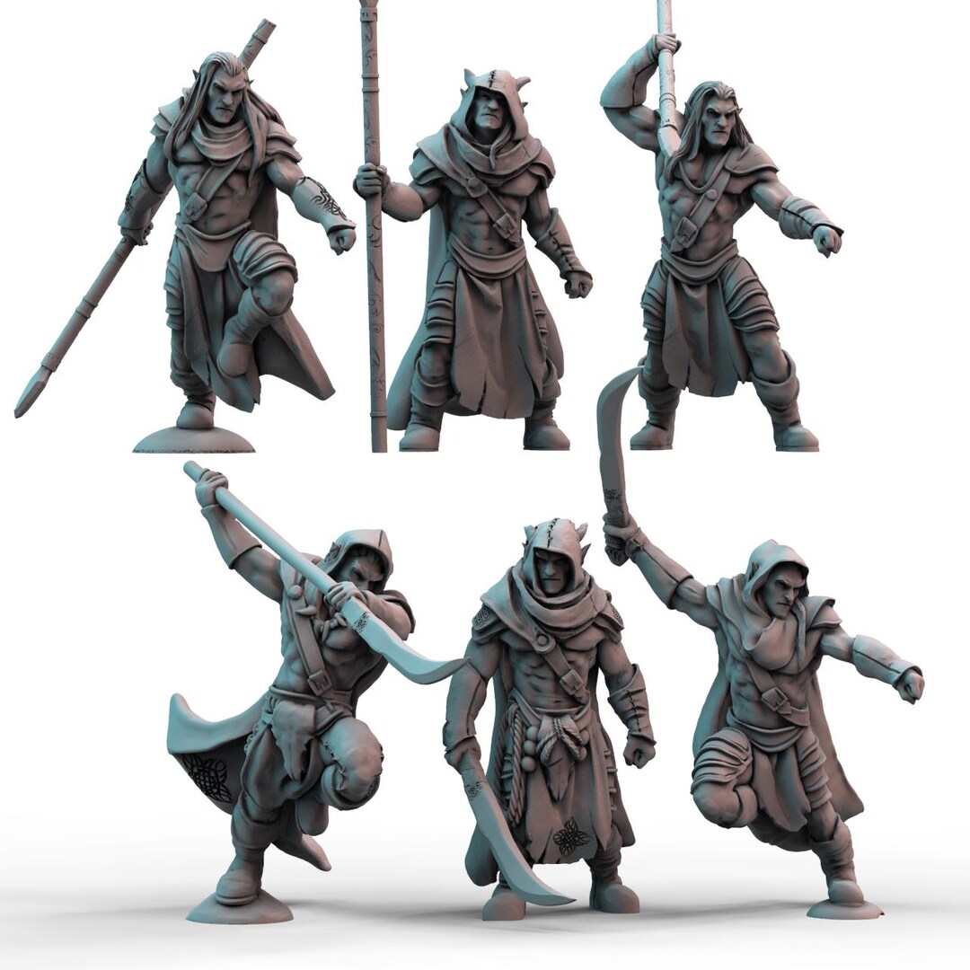 Elf Warriors - Blue Giant - Etsy