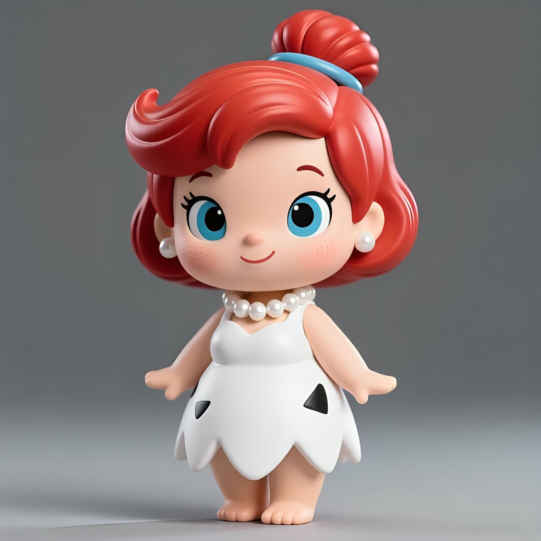 Velma Flintstone Chibi STL File / 3D Print Model / Collectible Fan Art ...