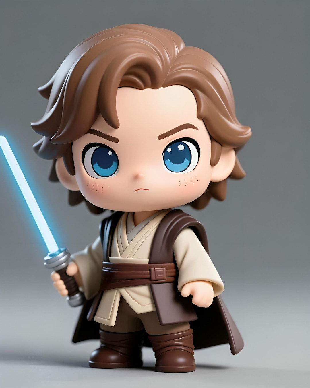 Anakin Skywalker Chibi STL File / 3D Print Model / Collectible Fan Art ...