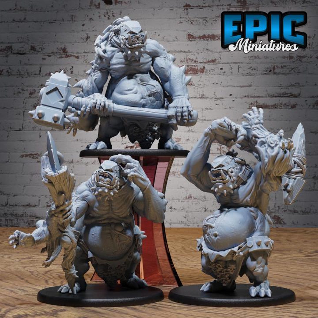 Troll Mutant Set / Evil Ogre / Male Sewers Beast / Pipe System Port ...