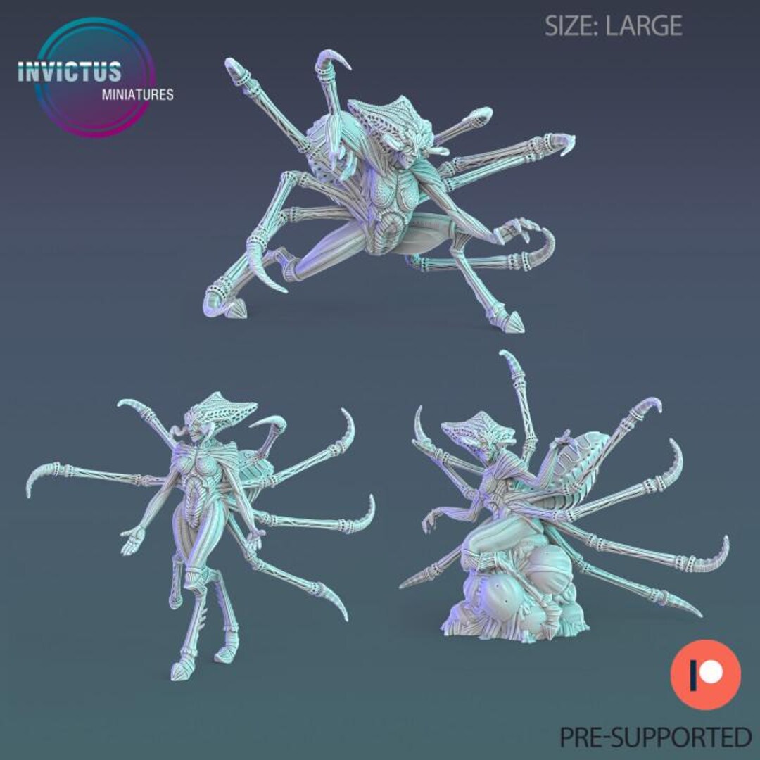 Mother Bug Set / Infested Humanoid / Alien Hybrid / Fungus City Beast ...