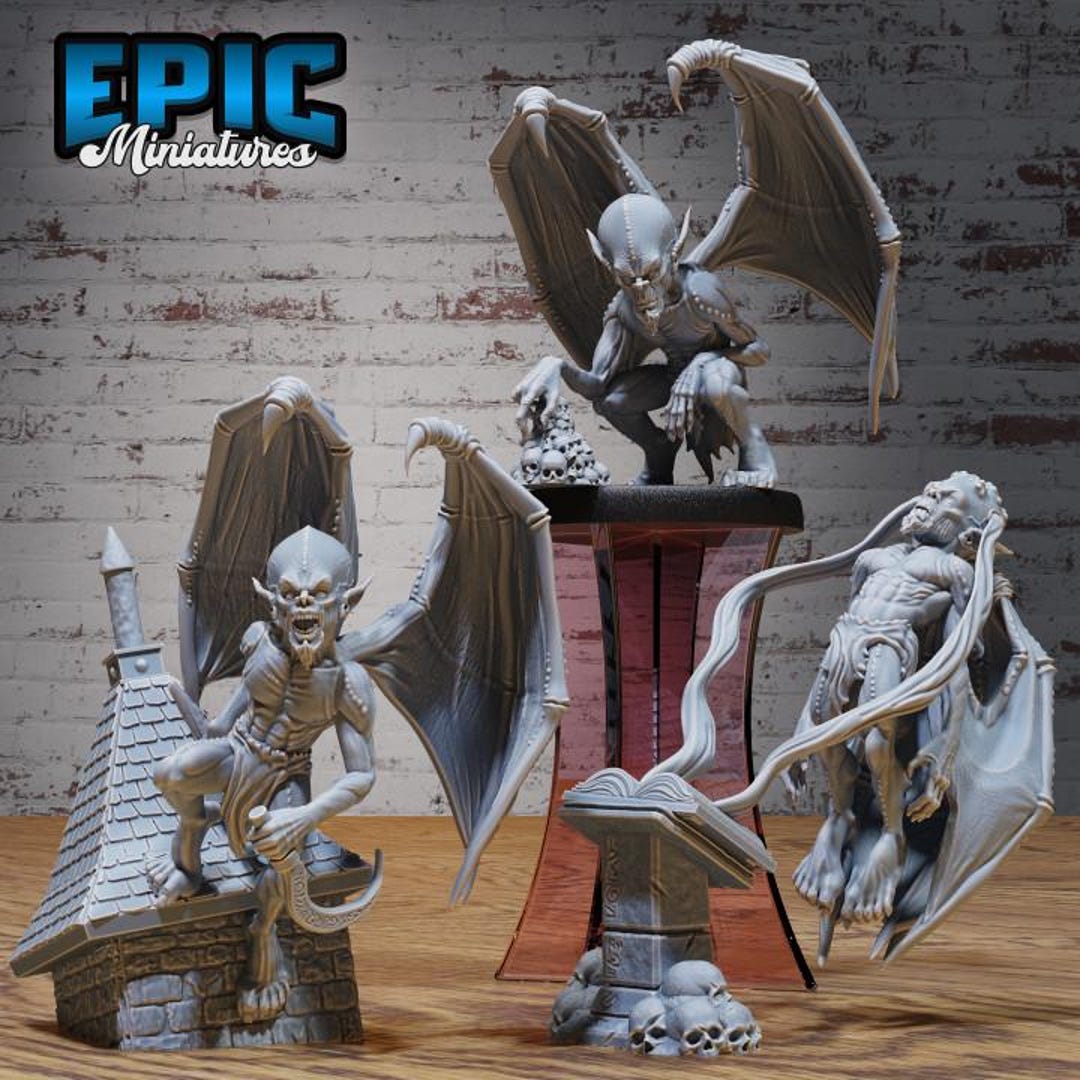 Berbalang Set / Astral Demonic Beast / Winged Hell Spawn / Flying Evil ...