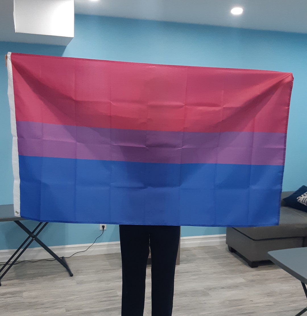 Flown With Pride Bisexual Flag. 3 Ft X 5 Ft. Show Your Pride. Show Your ...