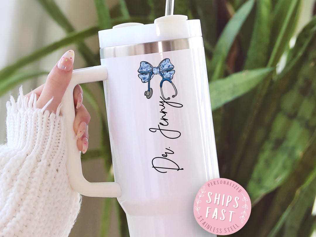 Personalized Doctor Tumble 40oz Tumbler for Doctors New Doctor Tumbler ...