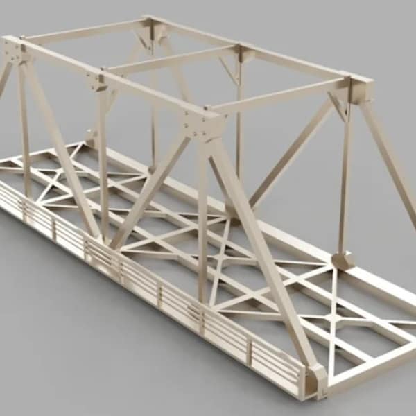 N Scale Truss Bridge - Etsy