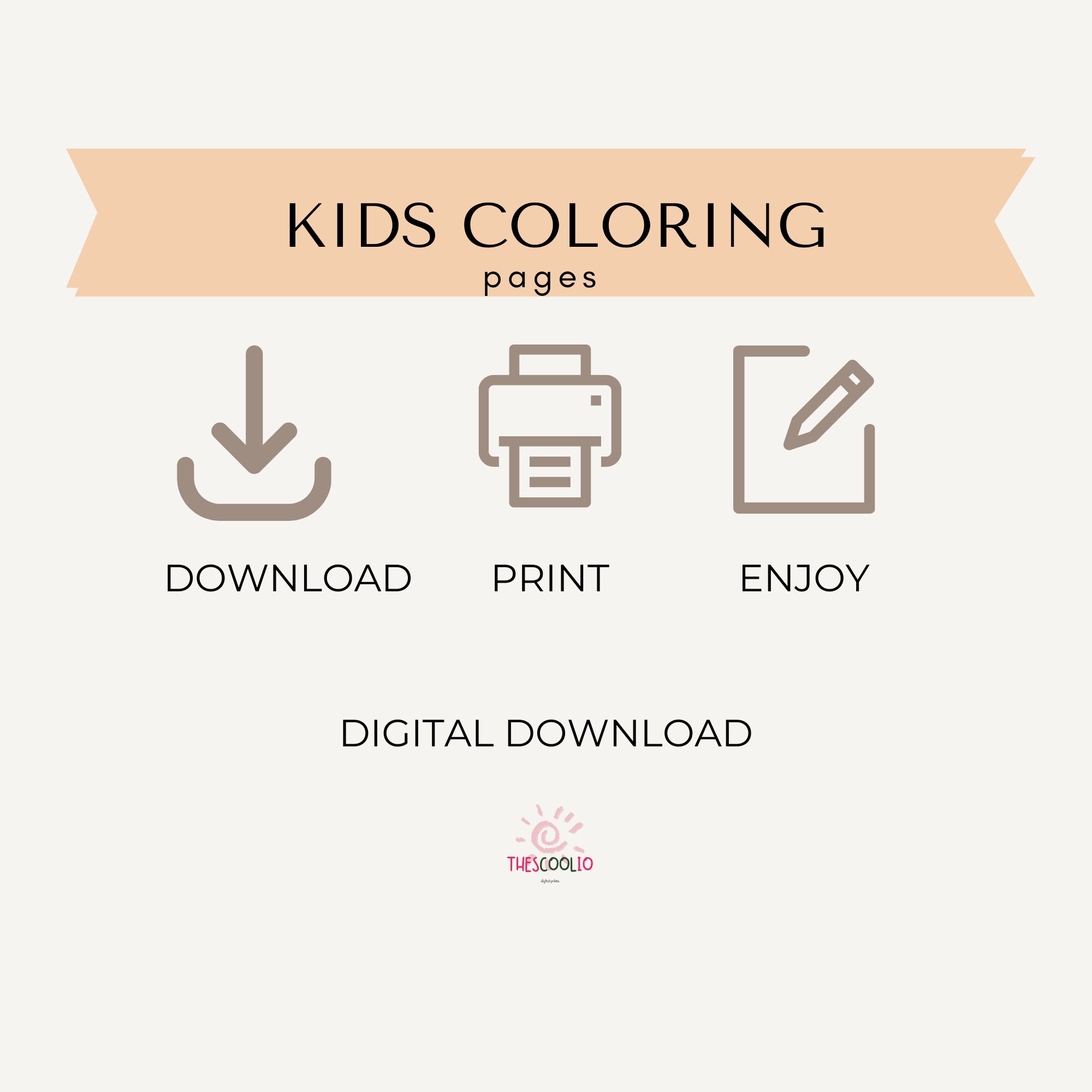 Prek Coloring Page | Coloring Activity | Practice Coloring Activity ...