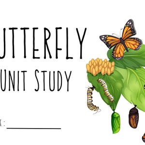 Butterfly Unit Study Butterfly Activity Book Science Activity All About ...