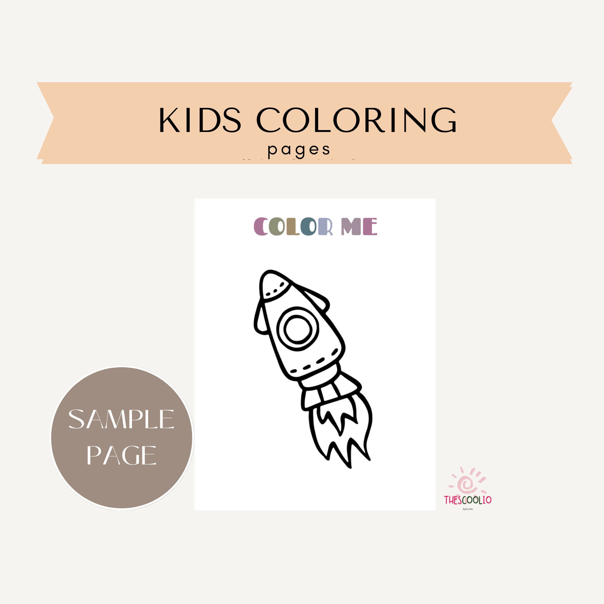 Prek Coloring Page | Coloring Activity | Practice Coloring Activity ...