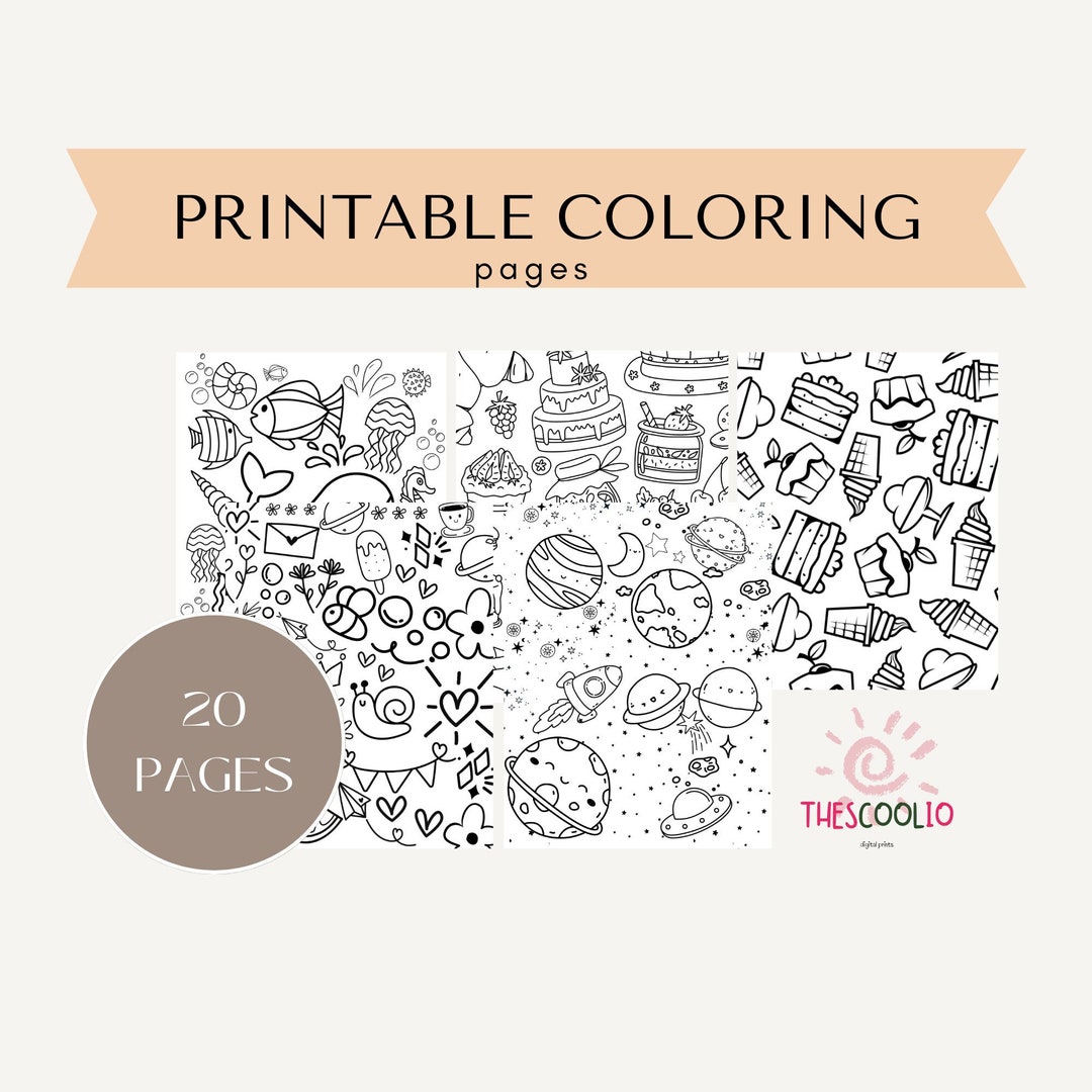 Printable Coloring Pages for Kids | Fun and Creative Activities ...