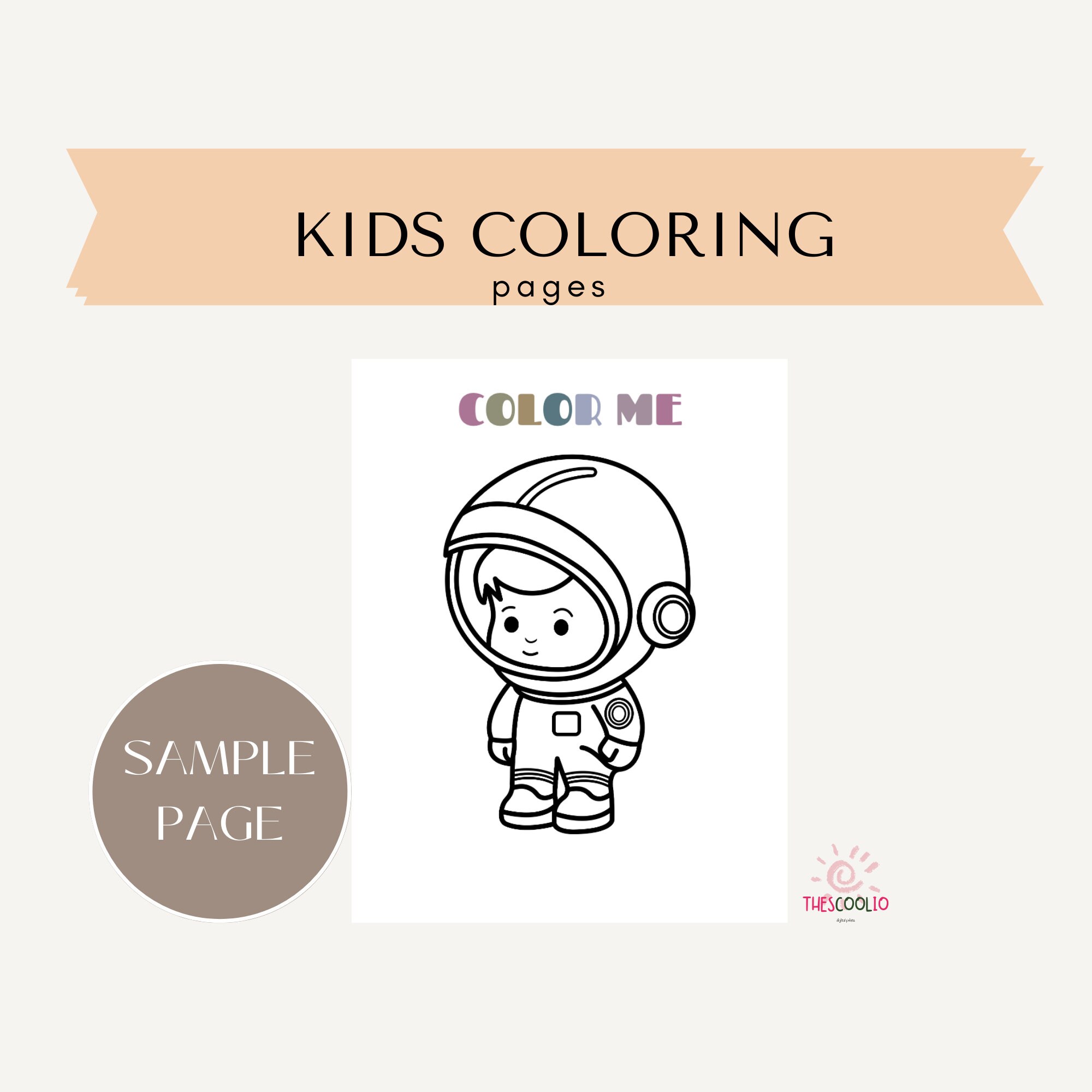 Prek Coloring Page | Coloring Activity | Practice Coloring Activity ...