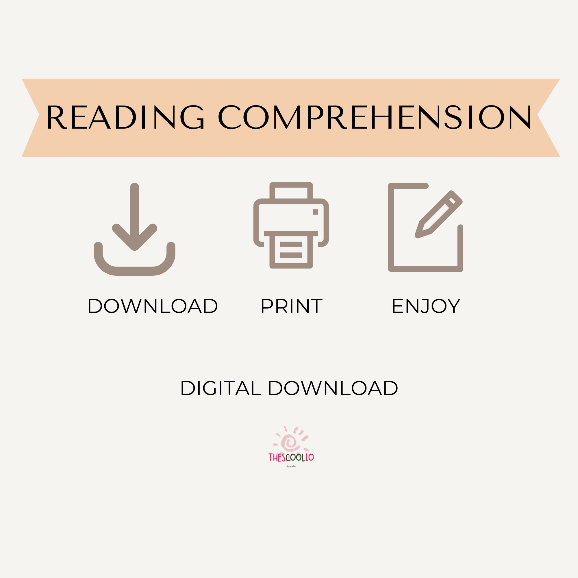 Printable Reading Comprehension Worksheets for Kids | Kindergarten and ...