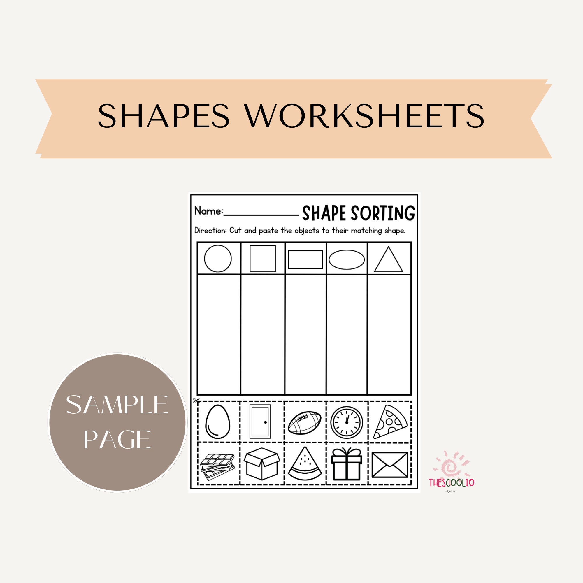 Printable Shapes Worksheets | Fun and Educational Activities for Kids ...