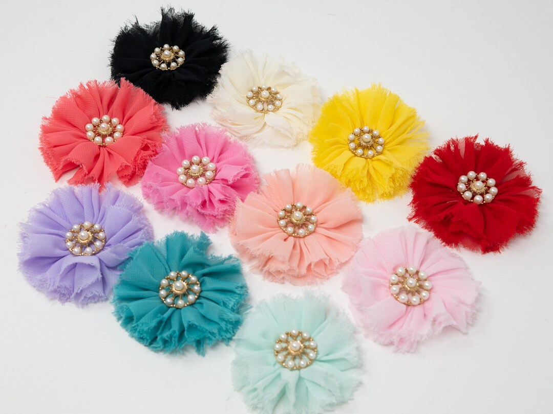 2.5 " Princess Poppy Flowers | Bow Making | Hair Accessories - Etsy