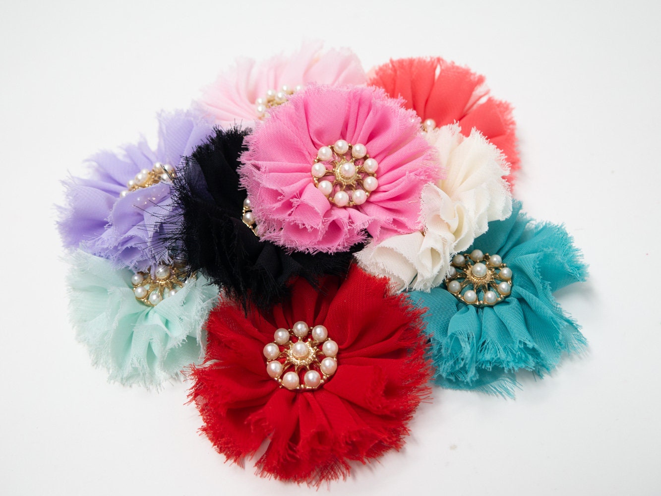 2.5 Princess Poppy Flowers Bow Making Hair - Etsy