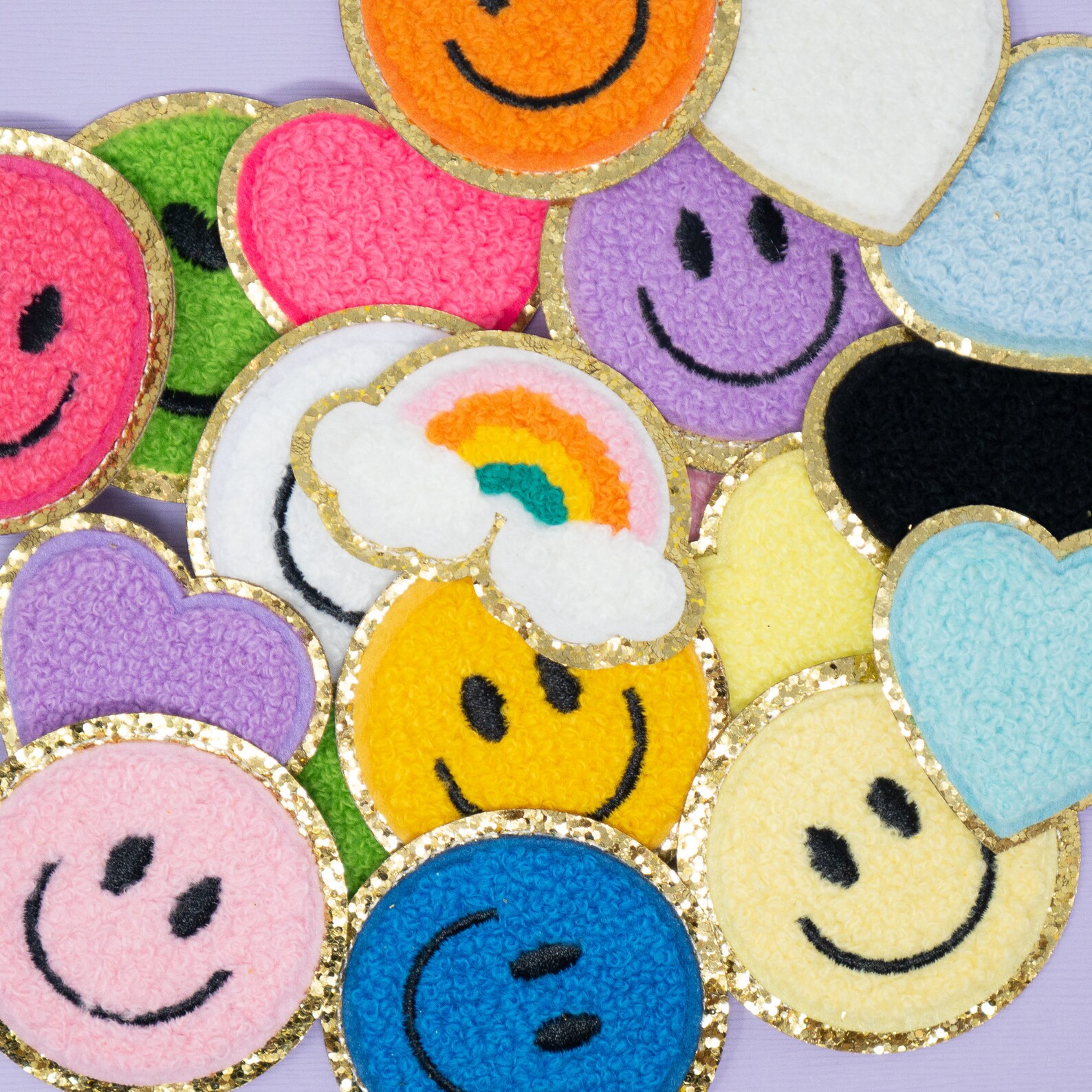 2.25 Chenille Rainbow Iron-on Patch - Etsy